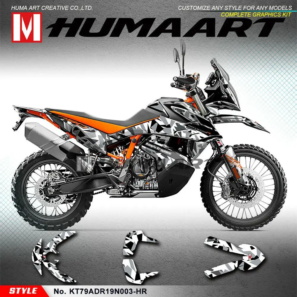 Humaart Full Graphics Kit Custom Vinyl Wrap Kit Decals Stickers For 790 ...