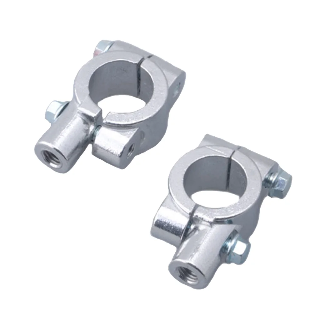 10mm Thread Handlebar 22mm Mirror Mount Clamp for Motorcycle Scooter ...