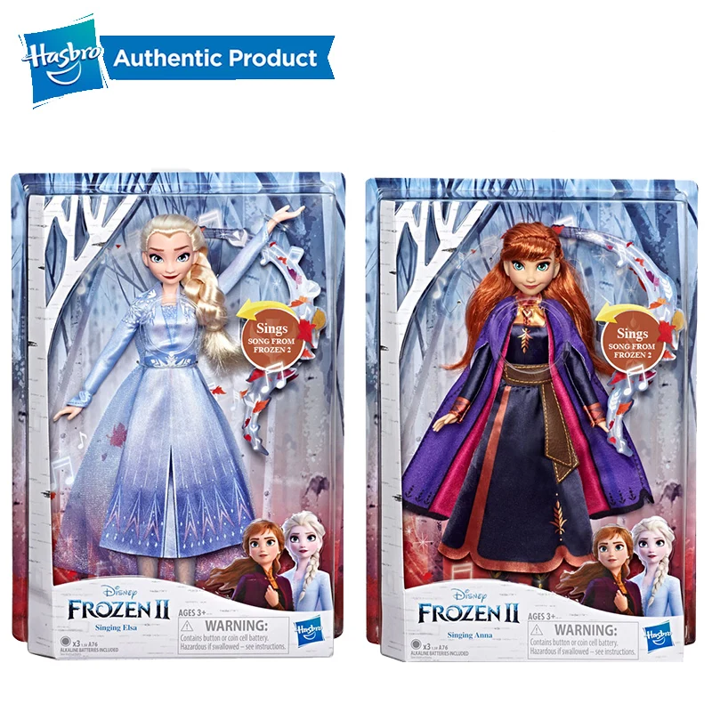Hasbro disney Frozen 2 Поющая Эльза Анна Модная Кукла с музыкой в ...
