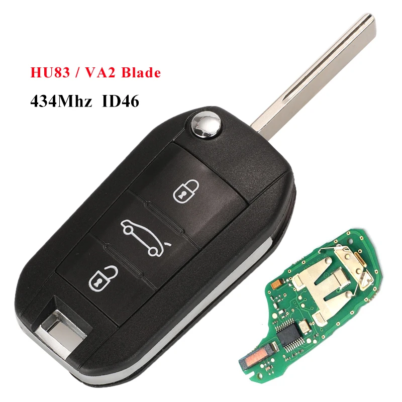 Jinyuqin-mando-a-distancia-para-coche-llave-de-434MHz-FSK-HELLA-ID46 ...