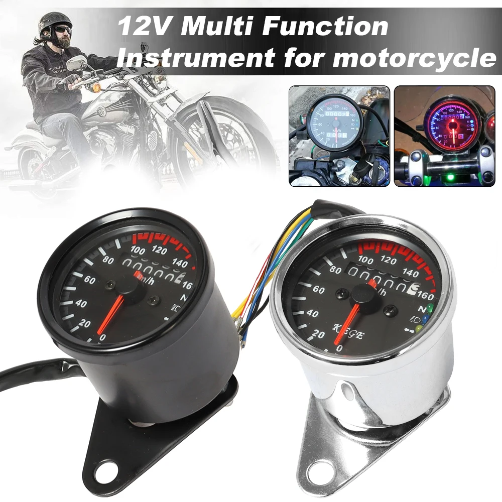 Motorcycle-Speedometer-Odometer-Speed-Meter-Gauge-Instrument-Backlight ...