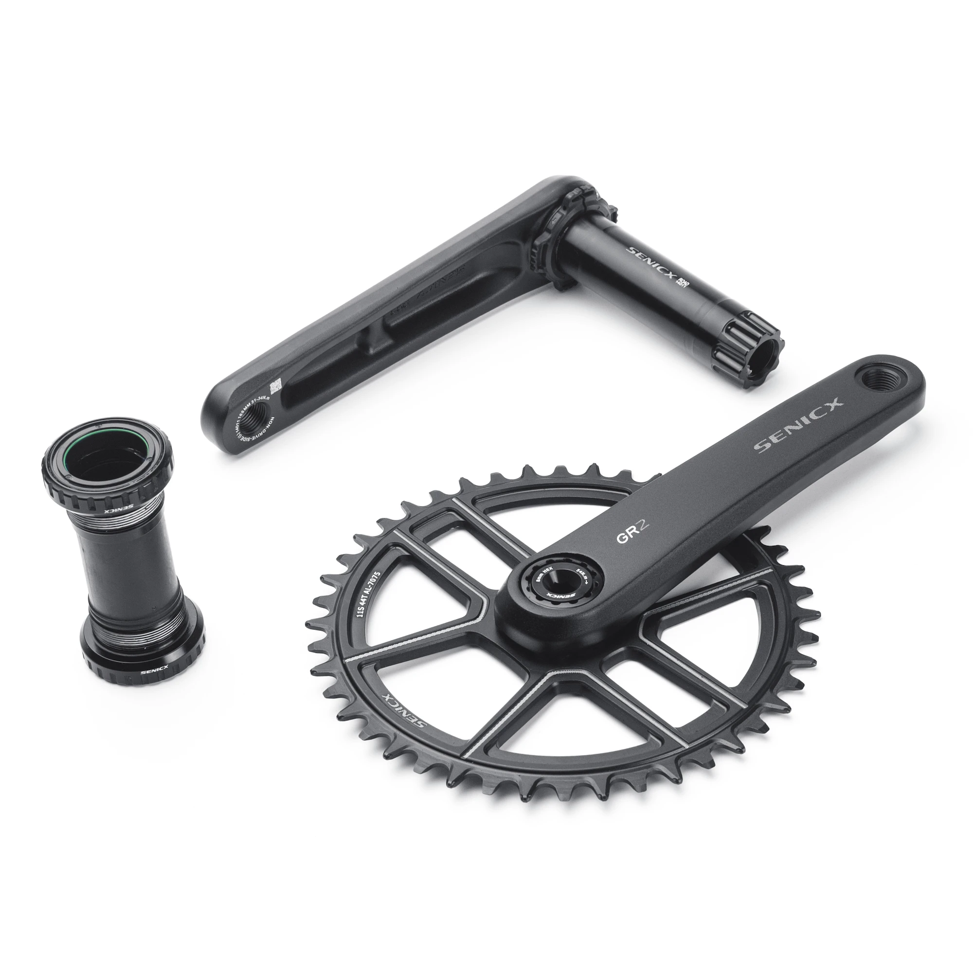 SENSAH RX Single Speed 10S/11S Crank Chainset Crankset,44T ,165/ 170 ...