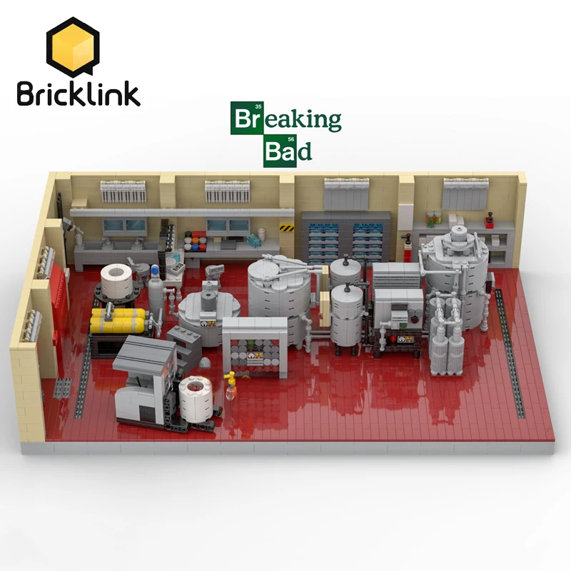 Bricklink Ideas Classic Tv Breaking Bad Lab House Walt White Chemistry ...