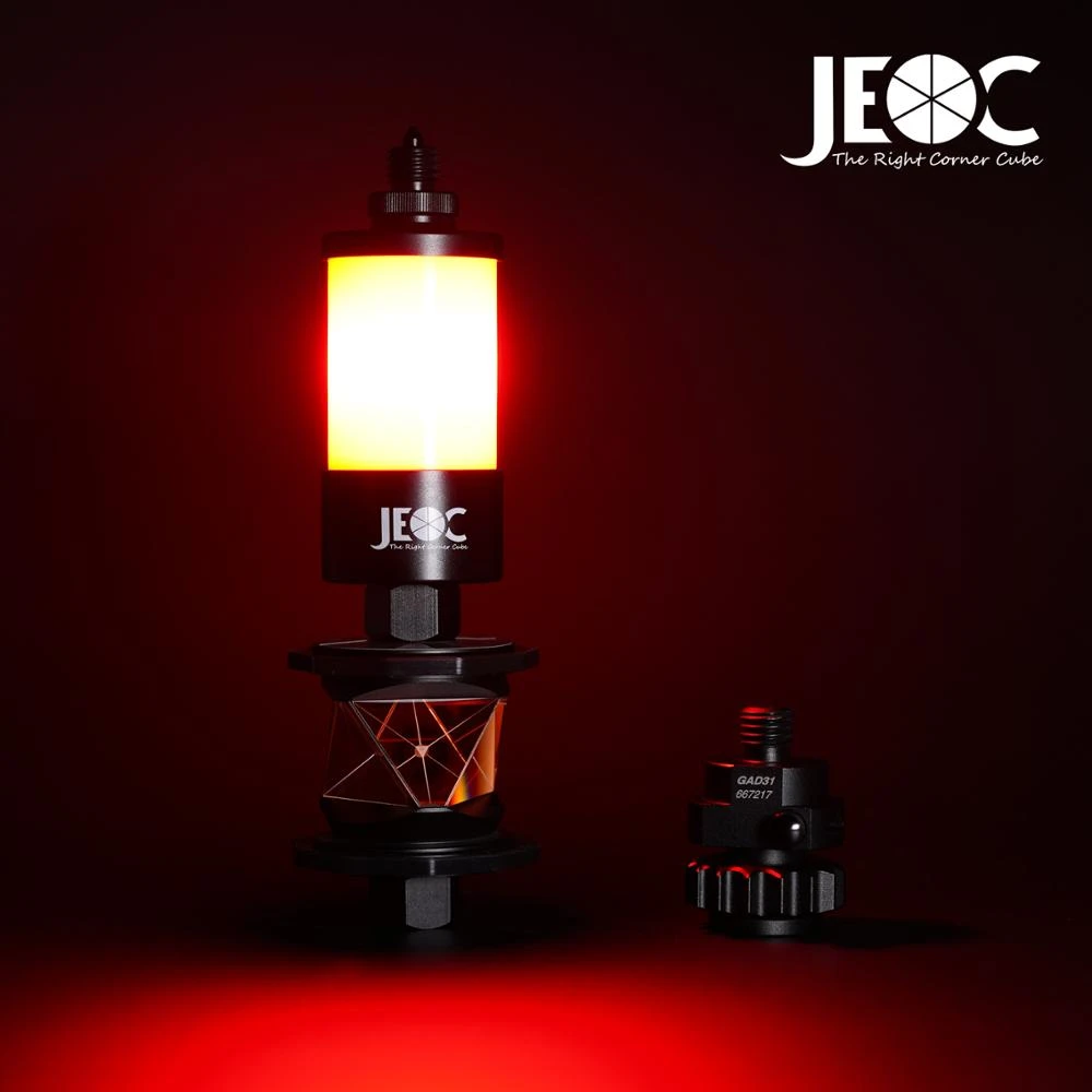 JEOC MPR122 GAD31, 360 Degree Prism With LED Beacon Light, for Leica ...