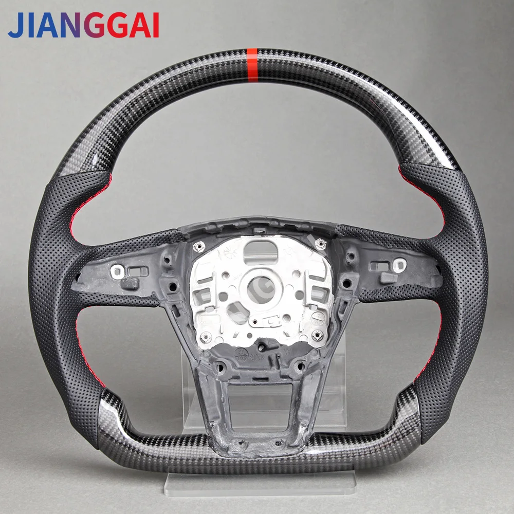 Carbon-Fiber-Steering-Wheel-Suitable-For-Audi-S6-S7-A7-A6L-RS6-RS7-RSQ8 ...