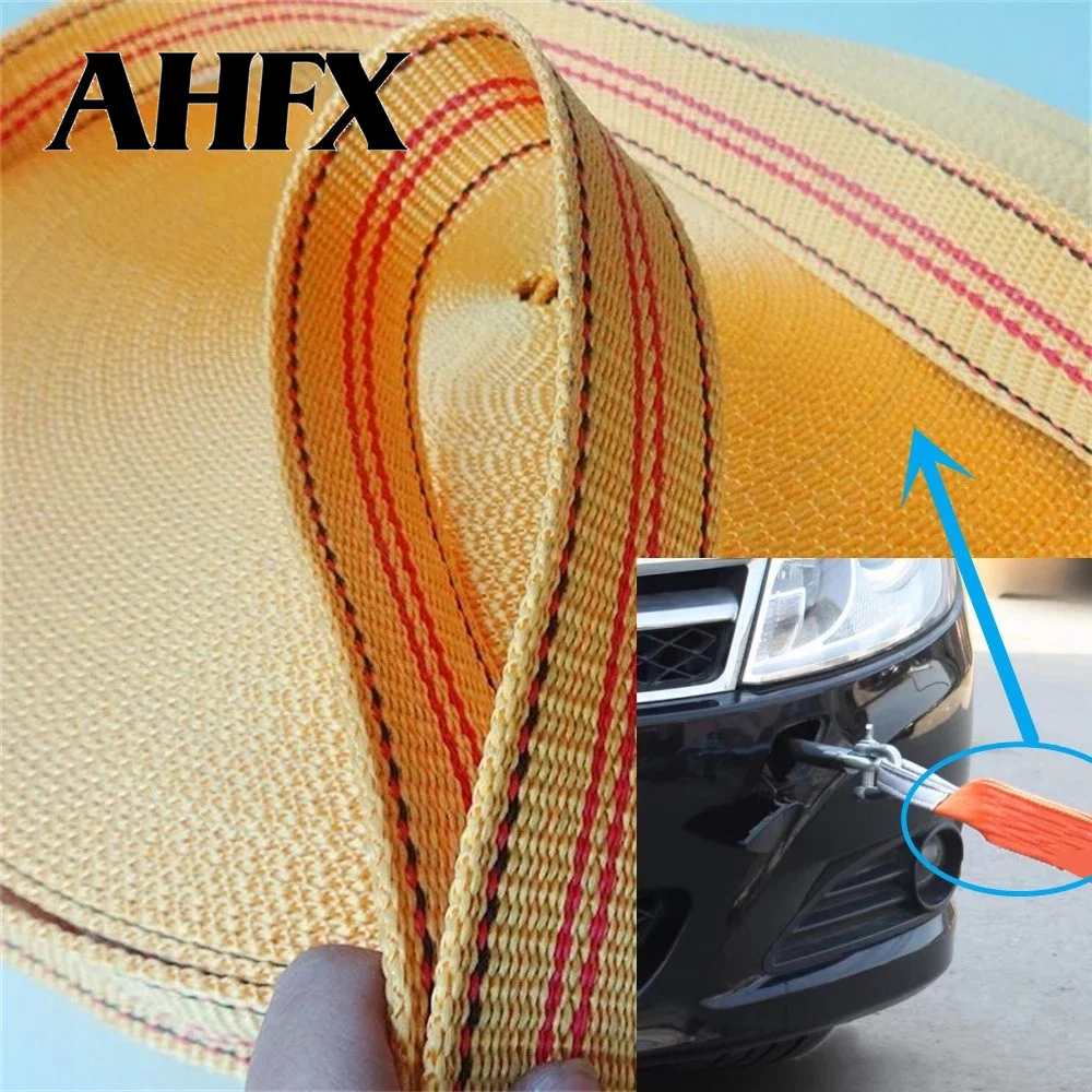 10/20/40/50m Car Towing Ropes Truck Binding Belt Tow Cable Towing Pull ...