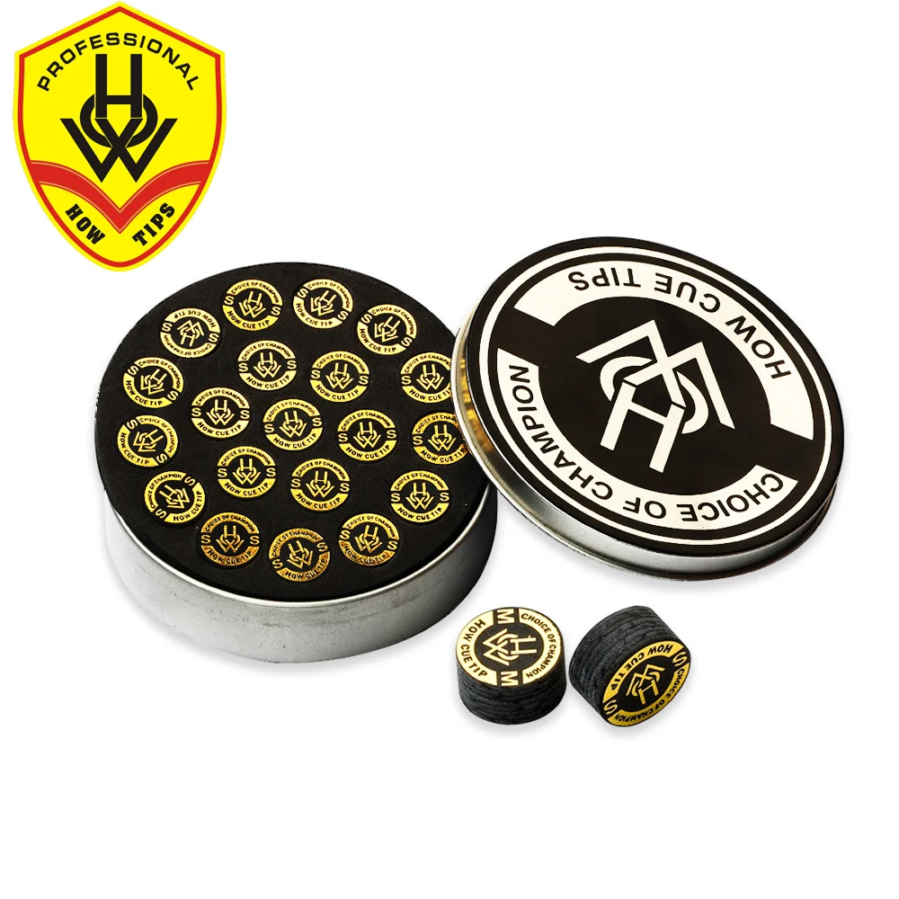 How Pool Cue Tip How Nine Ball 14mm Tip 1 Pcs Black 8 Professional Tip ...