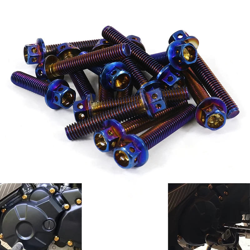Aftermarket-Use-Stainless-Steel-Crankcase-Cover-Bolt-Kit-Fit-For ...