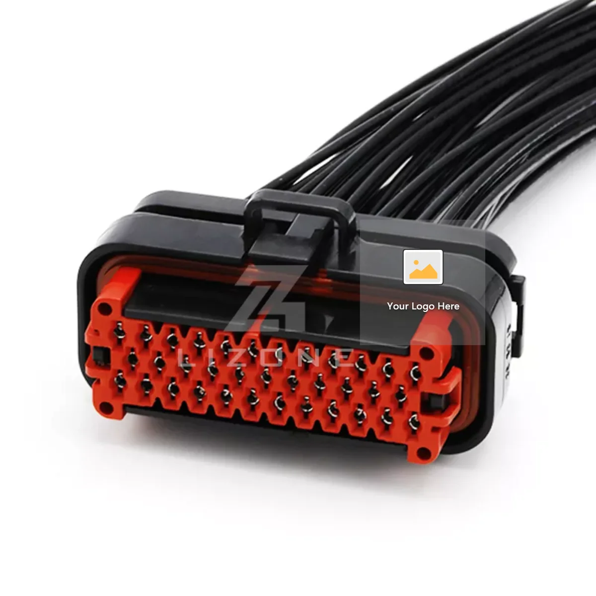 1-776231-6-ECU-35pin-PCB-Controller-Connector-Socket-Waterproof ...