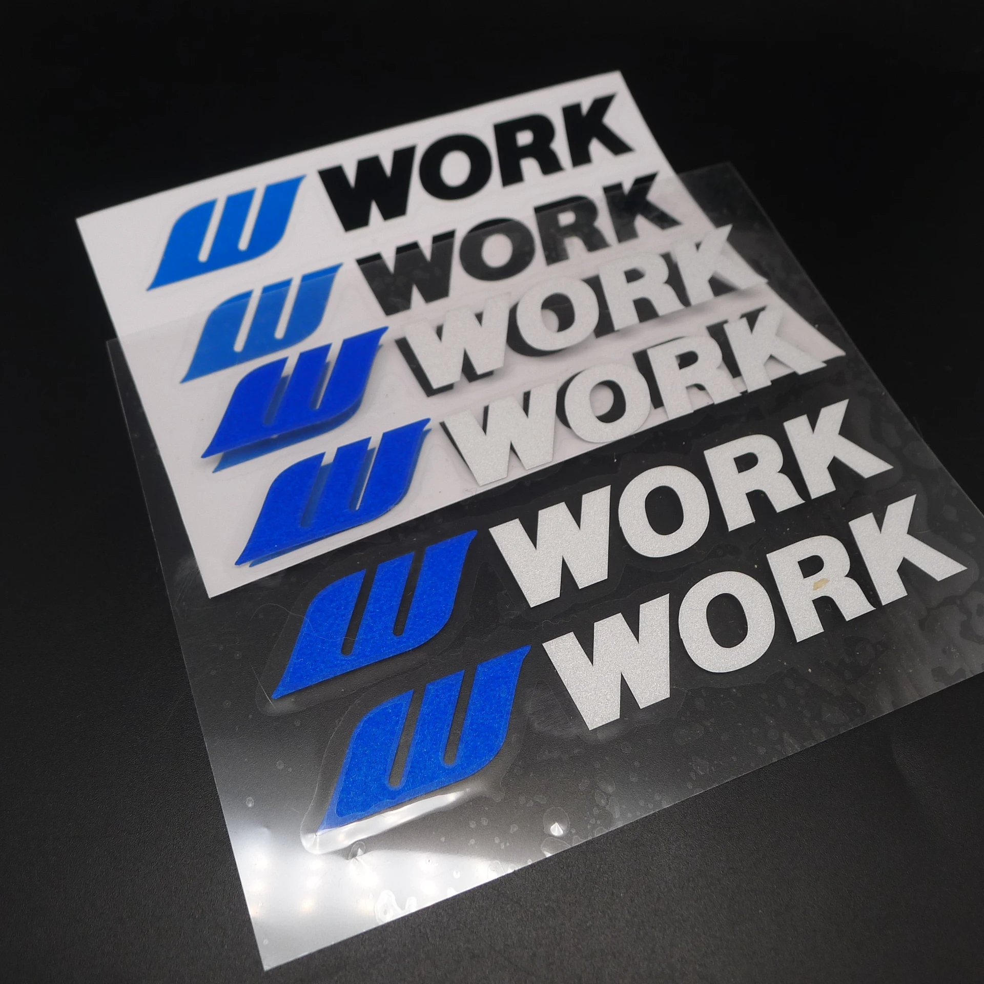 Work Wheels Decal
