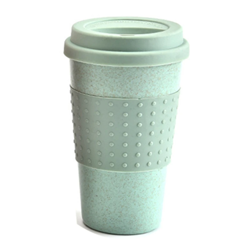 Eco-friendly-Coffee-Tea-Cup-Wheat-Straw-Travel-Water-Drink-Mug-with ...