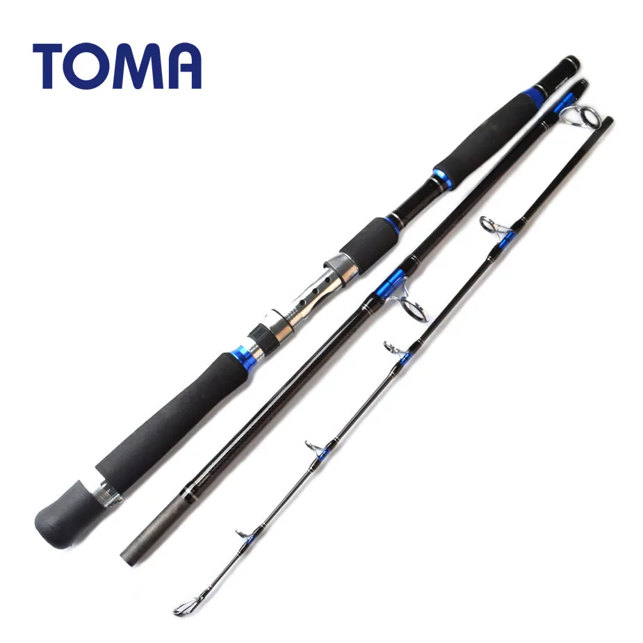 TOMA-Fast-Action-Boat-Spinning-Fishing-Rod-Jigging-Carbon-Fiber-Max ...