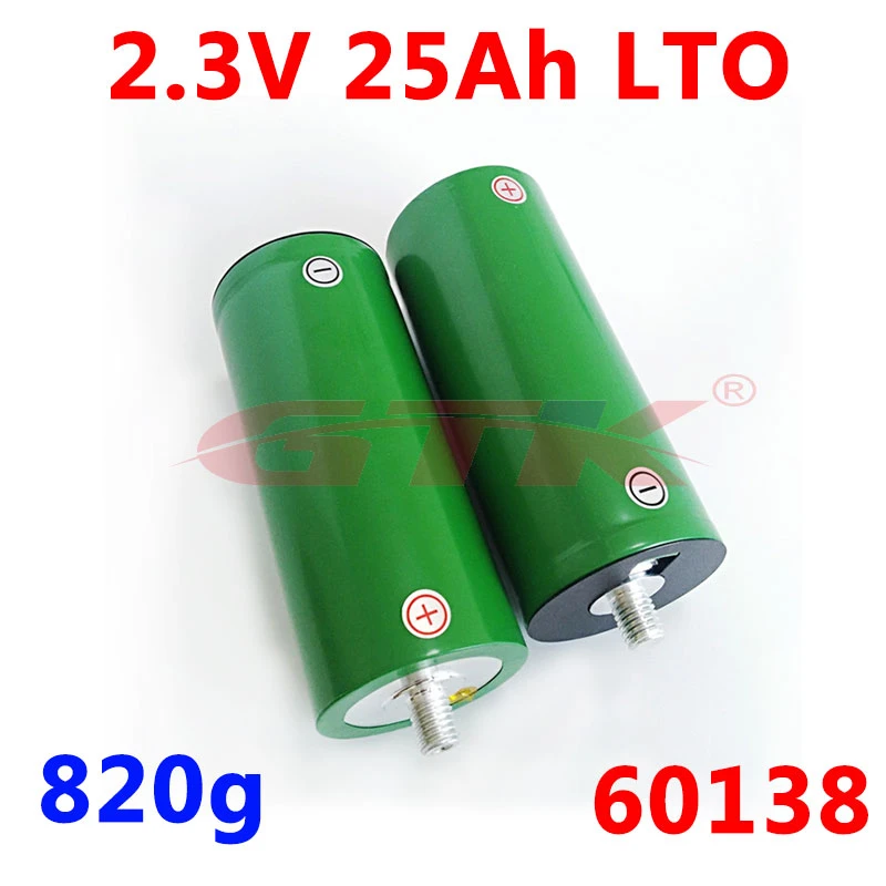 New 2.3v 25ah Lto Battery 2.4v Lithium Titanium Oxide (lto) Battery For ...