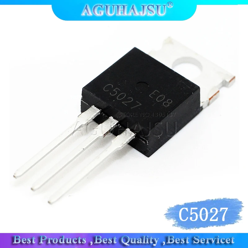 10PCS High Voltage Switch Transistor Transistor 2SC5027 J5027 C5027 R ...