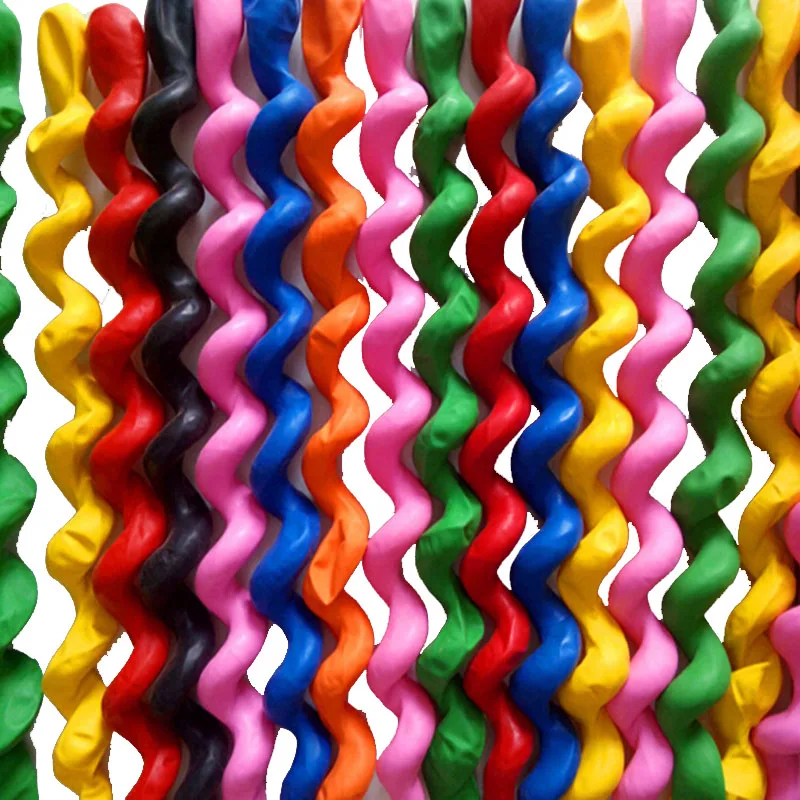 2021 New Screw Thread Latex Balloon Float Air Balls Inflatable Wedding ...