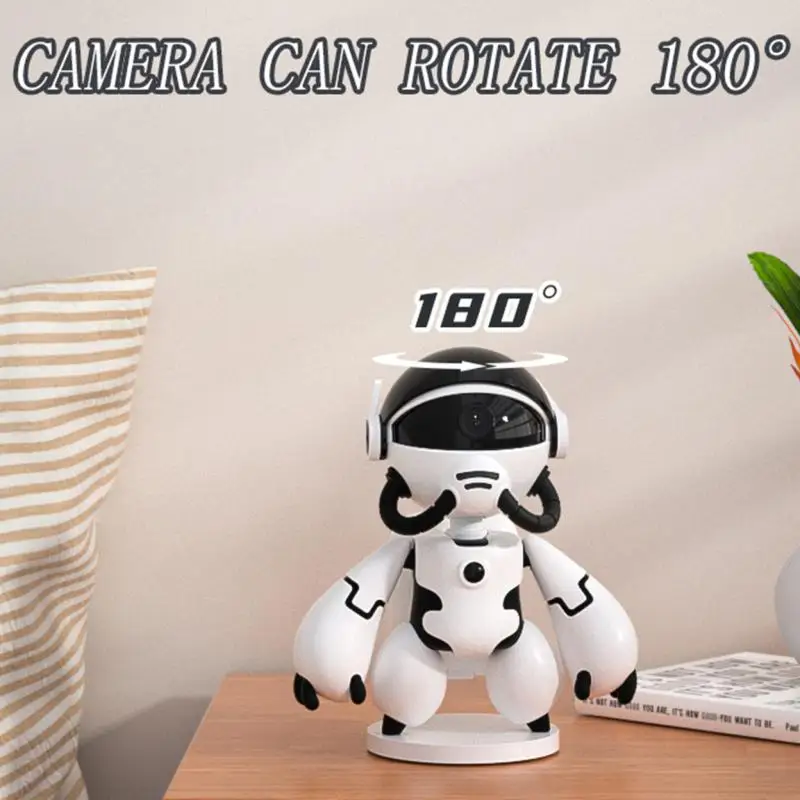 1080P Robot IP Camera Security Camera 360 ° WiFi Wireless 2MP CCTV ...