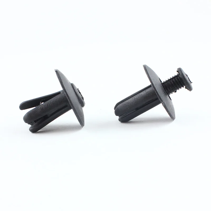 Universal-30Pcs-100Pcs-Black-Plastic-Rivet-Push-in-Trim-Panel-Retaining ...