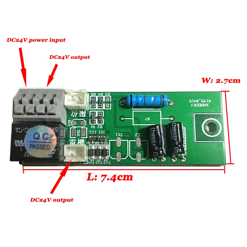 24v Motor Control Board Circuit Board For Window Opener Window Actuator ...