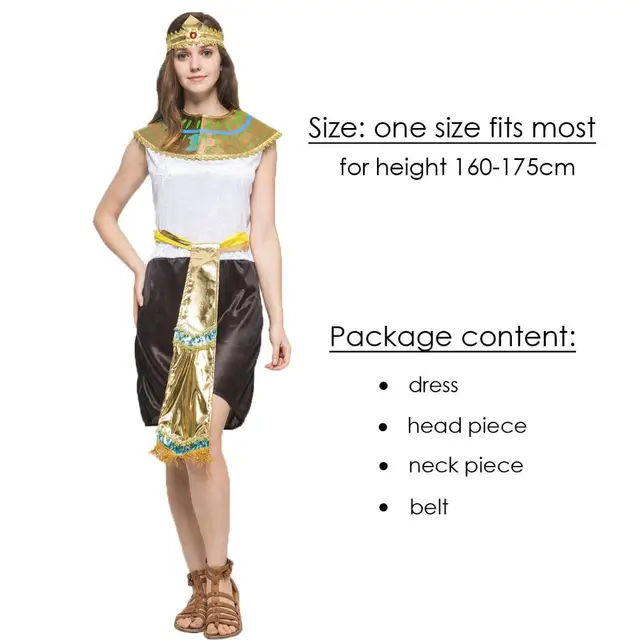 Umorden Halloween Costumes Ancient Egypt Egyptian Pharaoh King Empress ...