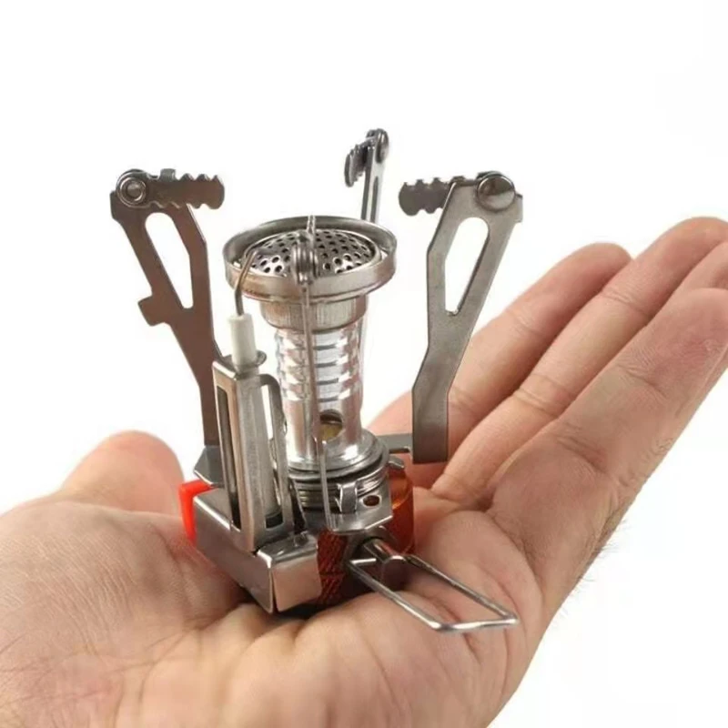 New Mini Gas Stove Outdoor Folding Tourist Burner Portable Furnace ...