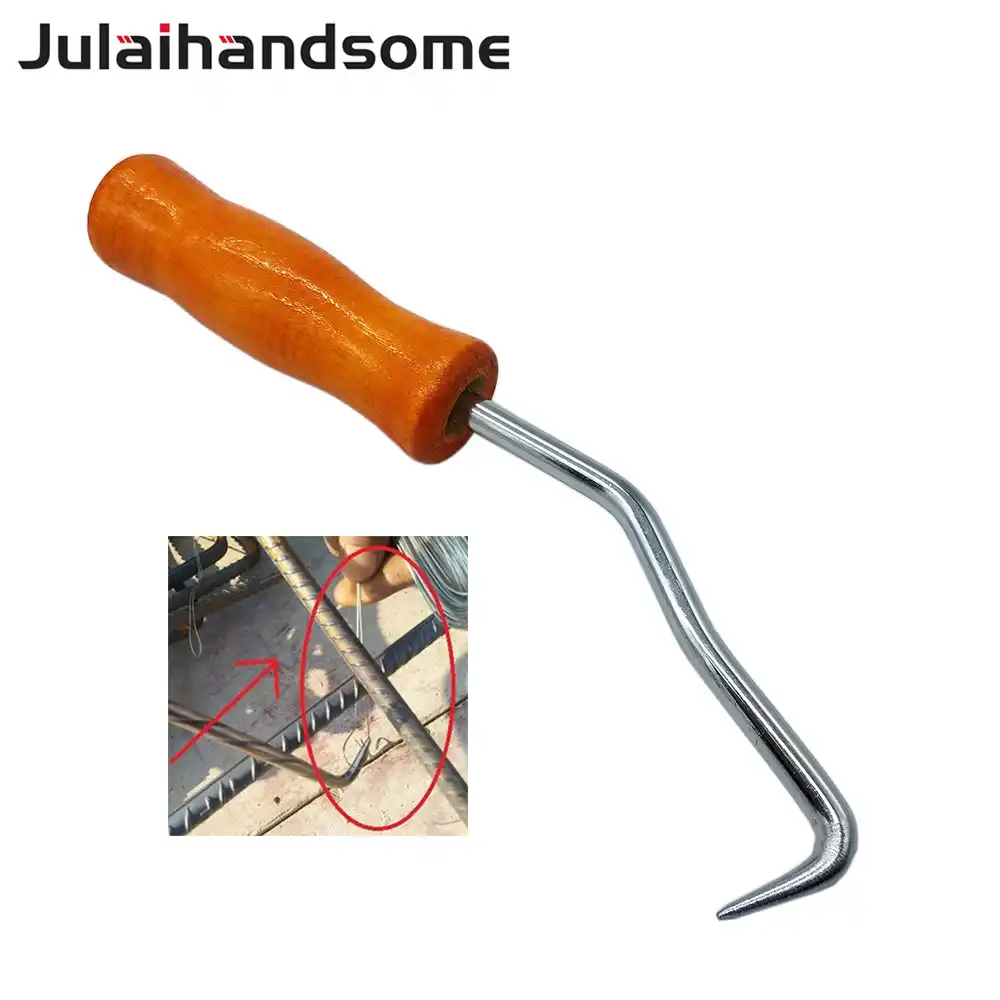 Construction site Semi Automatic Steel Bar Hook Steel Bar Hook Binding ...