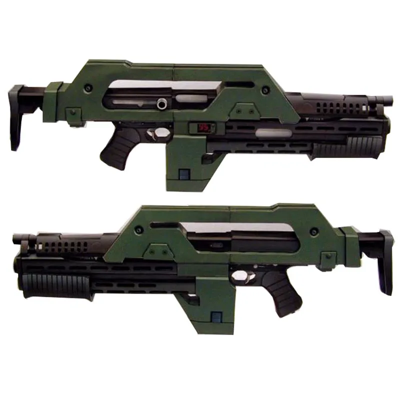 Alien M41A Pulse Rifle Gun Scale 1:1 3D Paper Model Toy