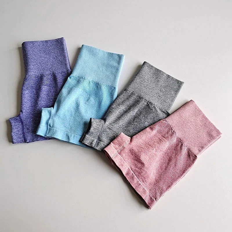 Seamless-Yoga-Shorts-For-Women-High-Waist-Tights-Push-Up-Fitness-High ...