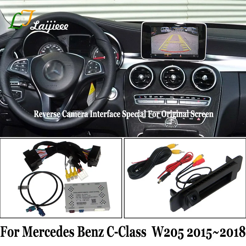 Reverse-Camera-Kit-Voor-Mercedes-Benz-C-Klasse-W205-2015-2018-Hd ...