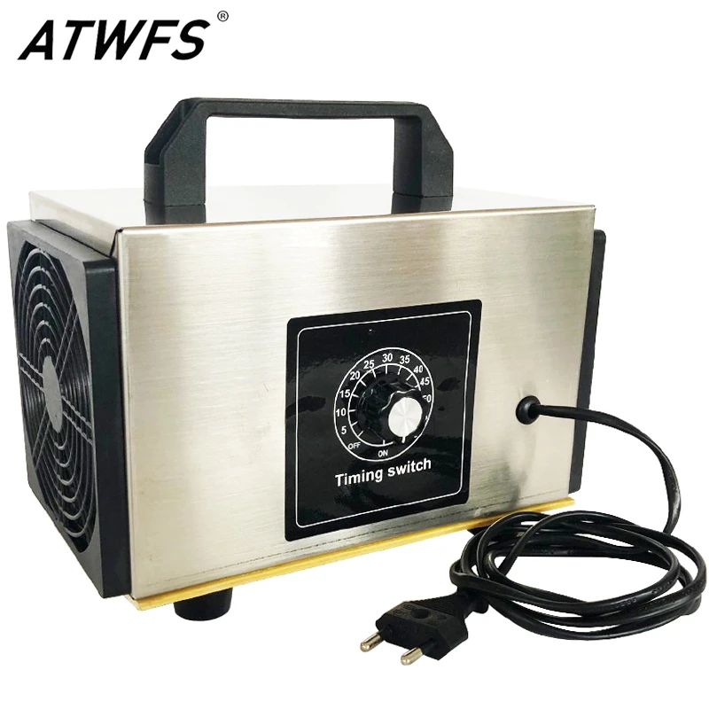 Atwfs Air Purifier Ozone Generator 220v 60g/48g/36g Air Cleaner Home Ozonator Portable Ozon ...