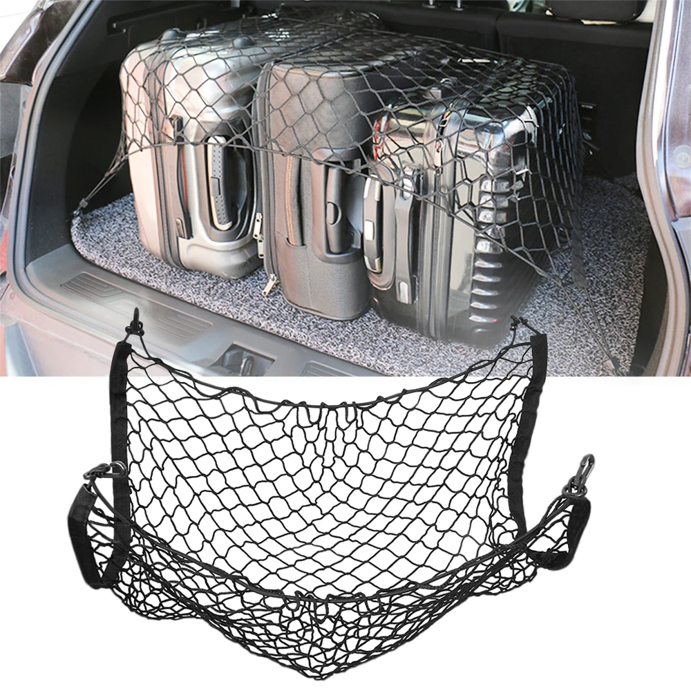 Car-Trunk-Luggage-Storage-Cargo-Organiser-Elastic-Mesh-Net-For-bmw-e46 ...