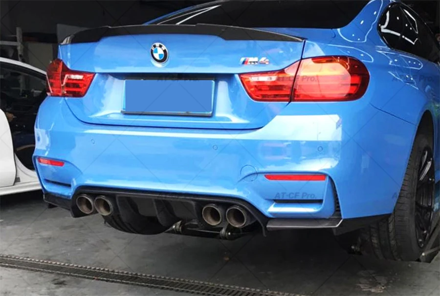 Rear Diffuser For BMW F80 M3 F82 F83 M4 Sedan Coupe (2014-2019)