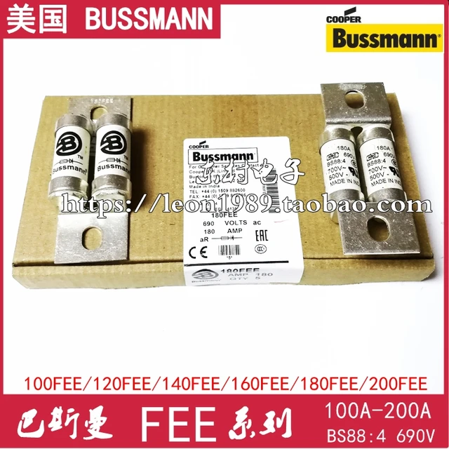 BUSSMANN Fuse Fuses 690V 100FEa 100A MADE IN INDIA, 53% OFF