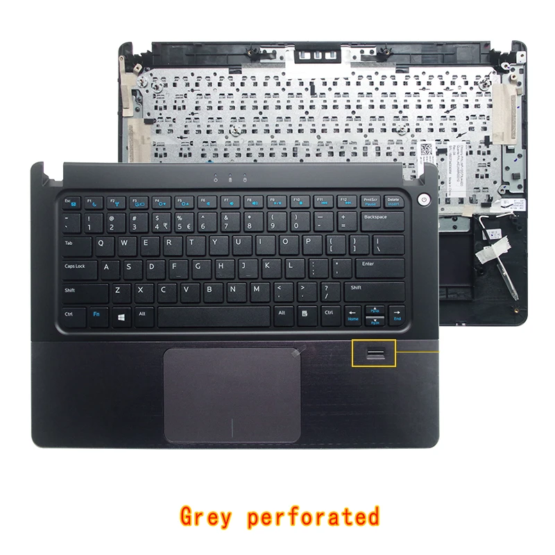 New Topcase Palmrest Upper Casing Keyboard Housing Cover For dell ...