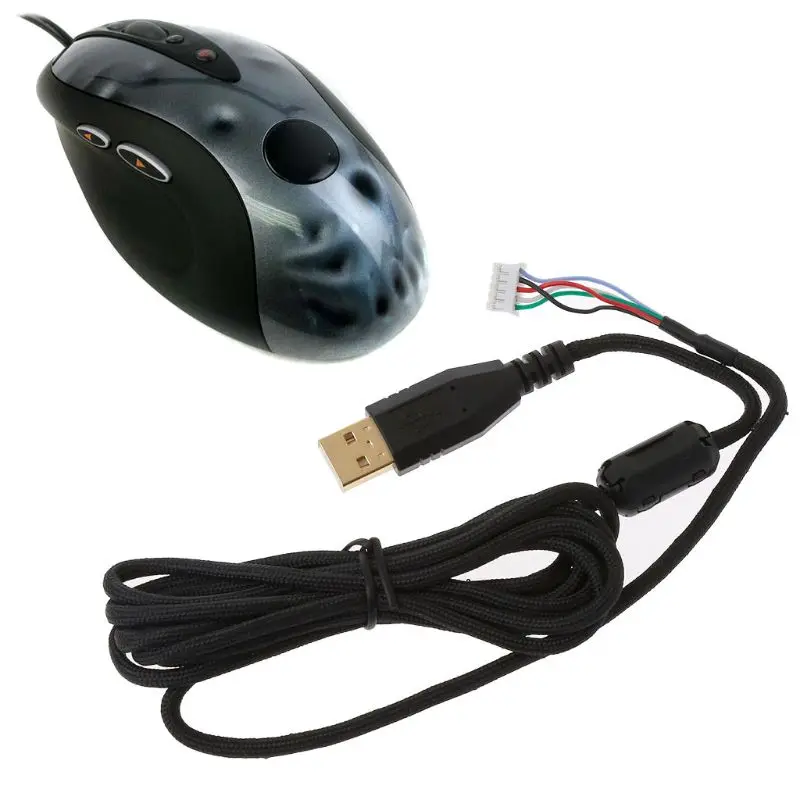 Umbrella-Rope-Mouse-Cables-Soft-Durable-Mouse-Line-Replacement-Mouse ...