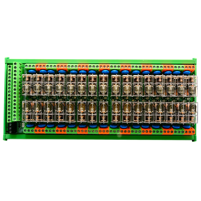 32-channel-Electromagnetic-Relay-Module-Transistor-PLC-Single-Chip ...