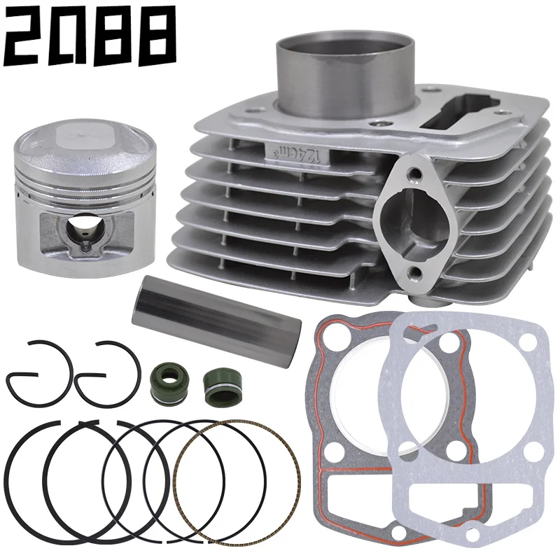 Cylinder Piston Ring Gasket Kit Std Big Bore For Honda City Fly 125 cylinder-piston-ring-gasket-kit-std-big-bore-for-honda-city-fly-125