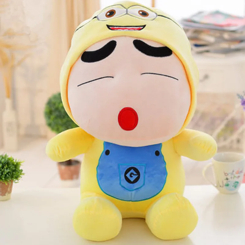 Shin Chan Cartoon Style Stuffed Soft Plush Doll - KawaiiMerch.com
