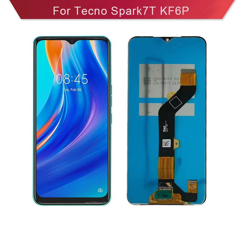 Wholesale 6.52 Inch Lcd For Tecno Spark 7t Kf6p Display Screen Digitizer Lcd Mould And Touch ...