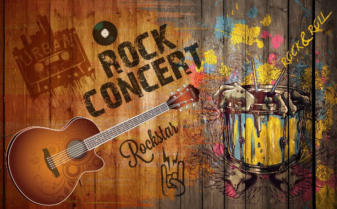 Classic Rock And Roll Wallpaper