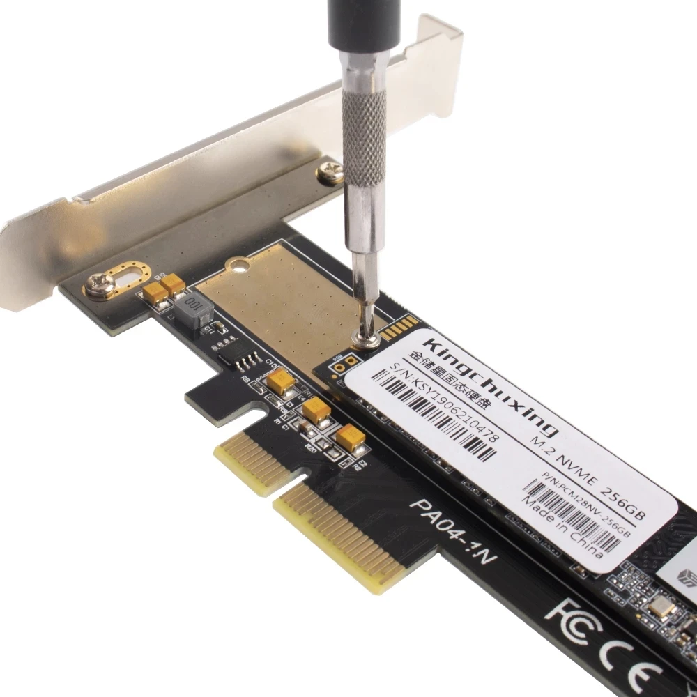 【China 】 Kingchuxing M2 SSD nvme to PCIe Solid State Drive Adapter ...