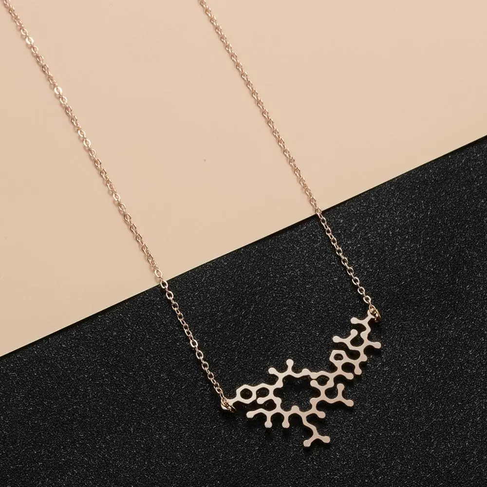 Oxytocin Chemical Structure Necklace