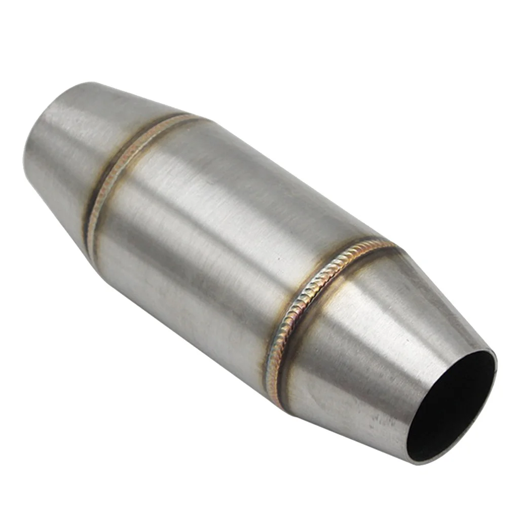 Stainless Steel 35mm Pipe Exhaust Muffler Kit For Motorcycles ATV ...