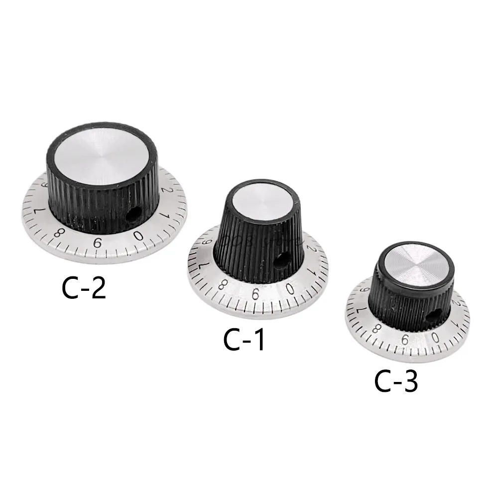 Potenciómetro, perilla, dial, perilla de aluminio, perilla digital ...
