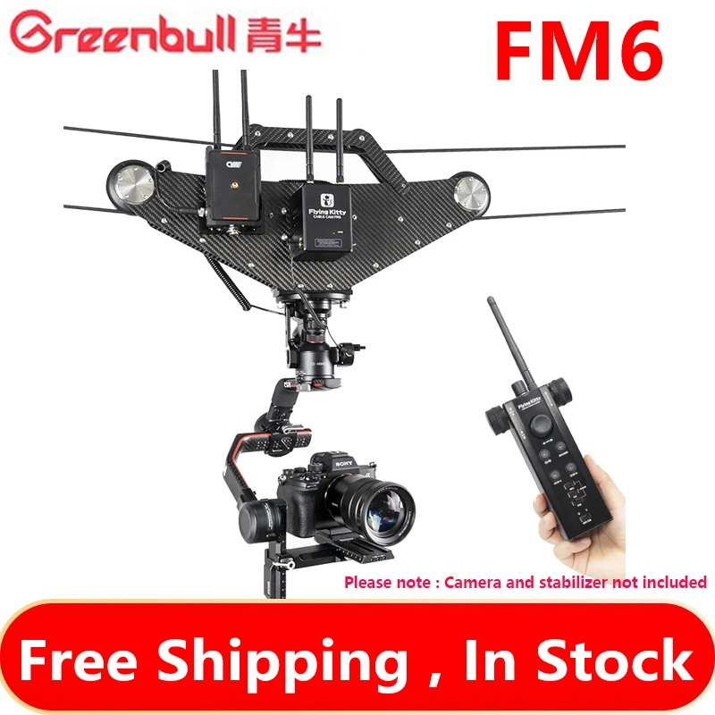 Greenbull Fm6 Cableway Portable 6kg Payload Camera Accessories Support ...