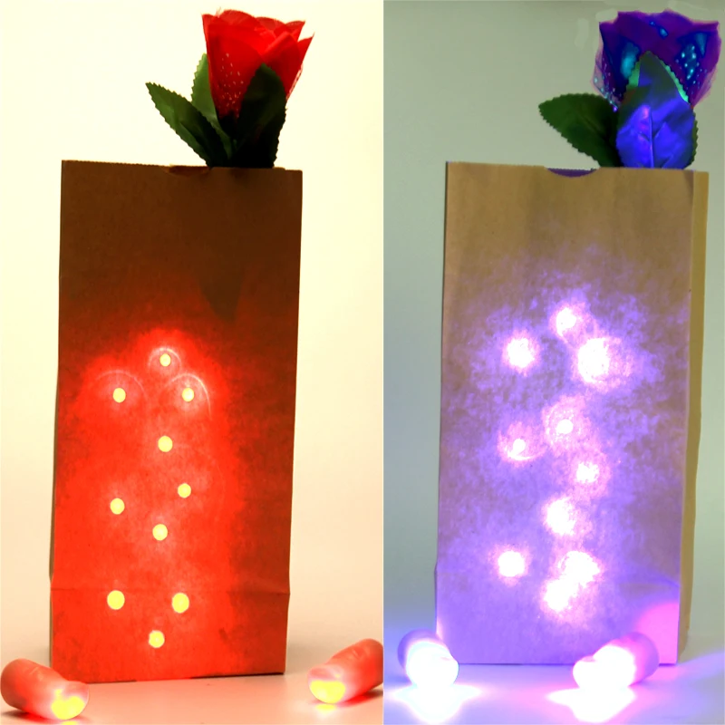Bag O Lites (Red And Blue ) Magic Tricks Toys Including D'Light Fingers ...