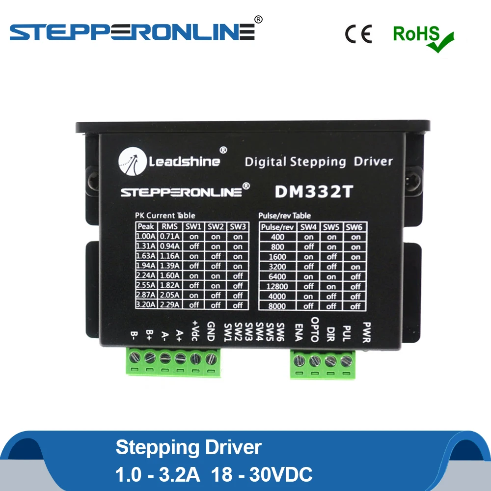 High Torque Stepper Driver For CNC Routers DMA860S Stepper Motor Driver - 2.2A-8.2A For Nema23 ...
