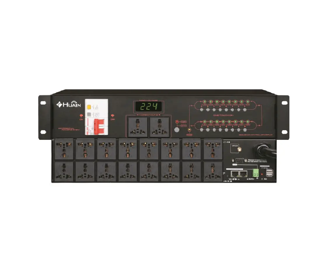 Power-Sequencer-8-16-Channel-Amplifier-Audio-Power-Sequencer-DJ-Equipment-Professional-Sound ...