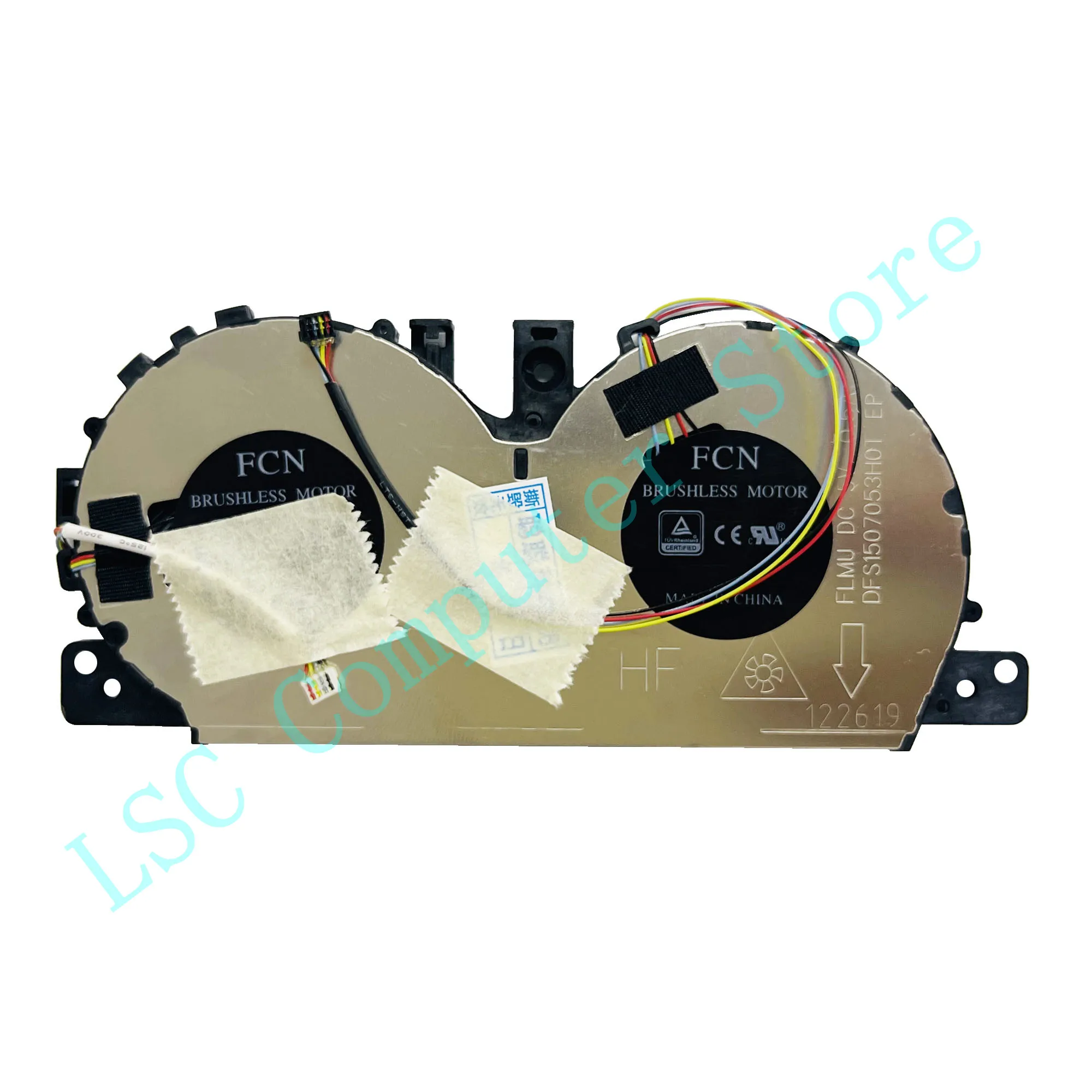 Generic Lsc For Lenovo Yoga C740-15iml Lapcooler Radiator Fan With ...