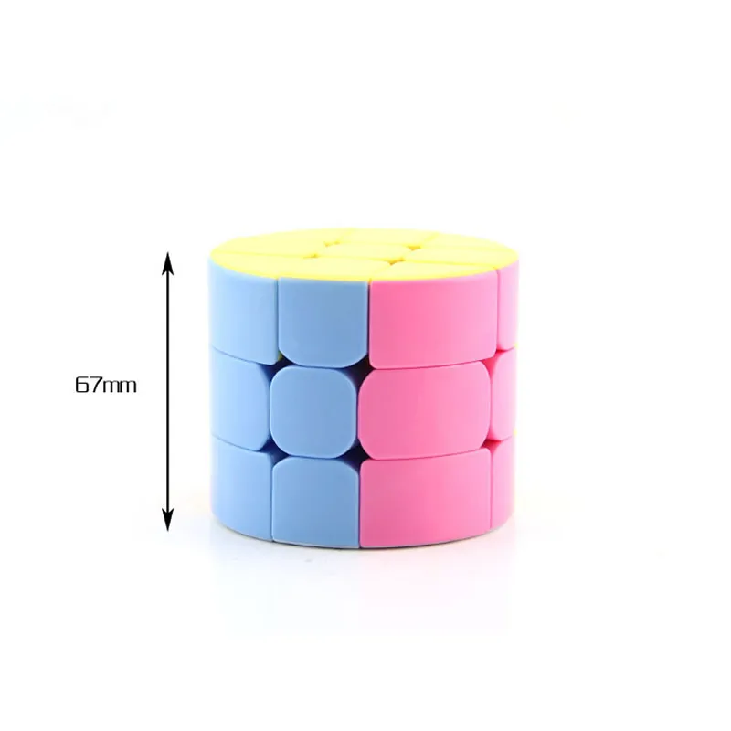 Original High Quality HeShu Cylinder 3x3x3 Magic Cube 3x3 Wisdom Speed ...
