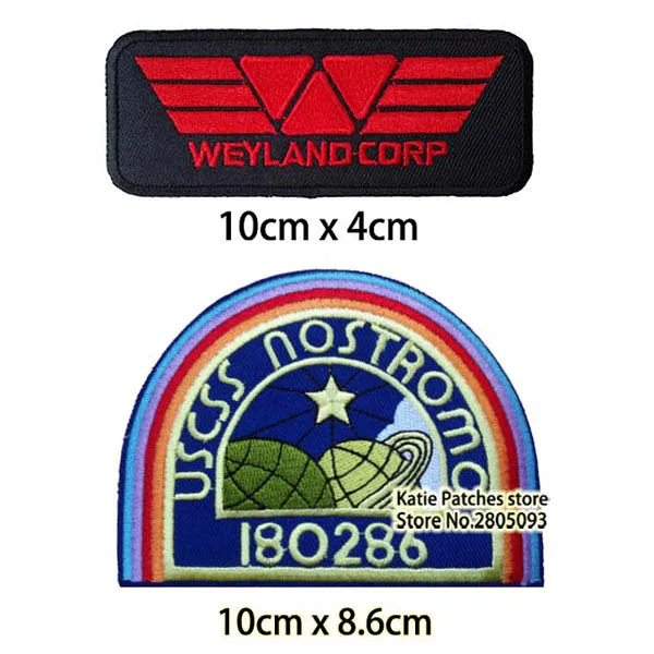 United States Colonial Marines Logo Embroidered Iron on Patch, Movie ...